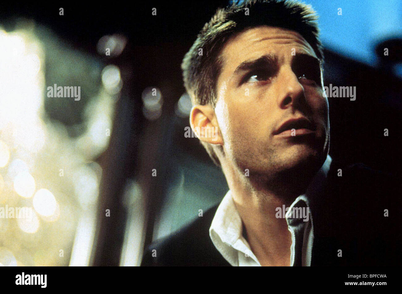Tom Cruise As Ethan Hunt Film Title Mission High Resolution Stock ...