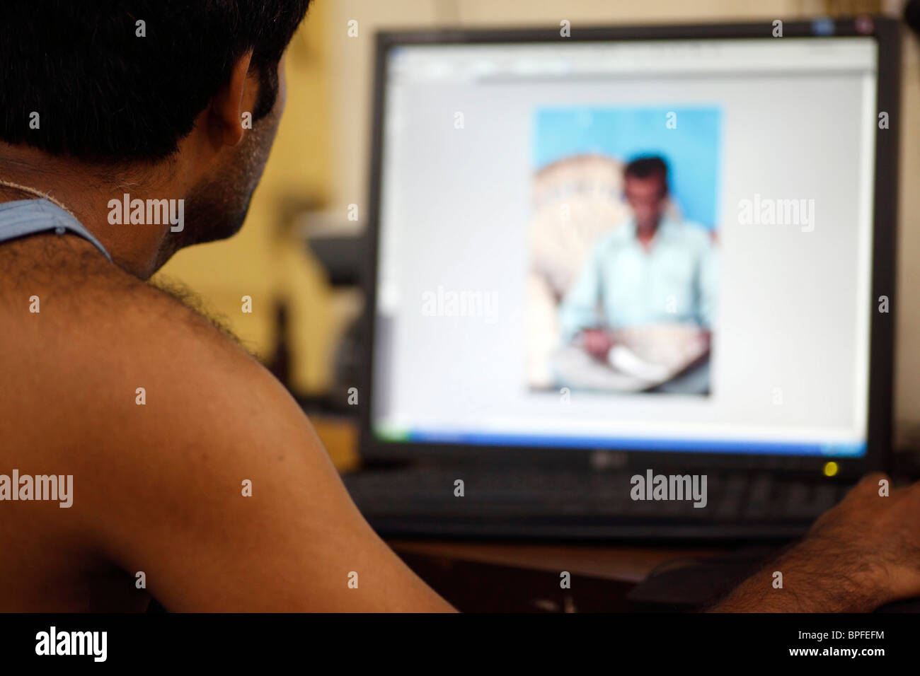 Digital photo processing hi-res stock photography and images - Alamy