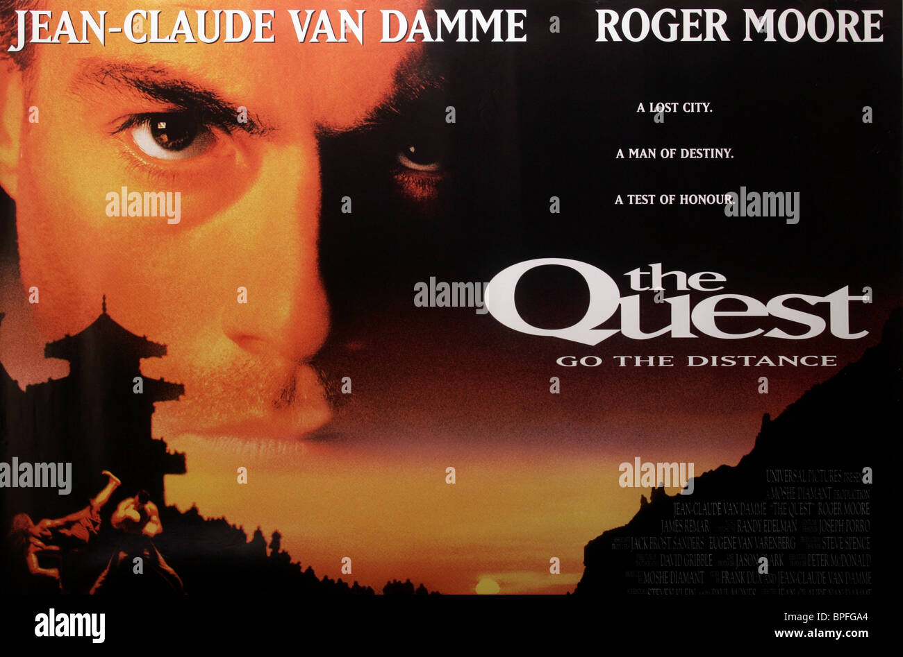 Jean Claude Van Damme Poster High Resolution Stock Photography and ...