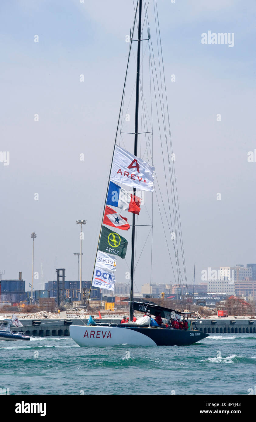 Areva Challenge, Port America's Cup, Valencia, Spain Stock Photo - Alamy