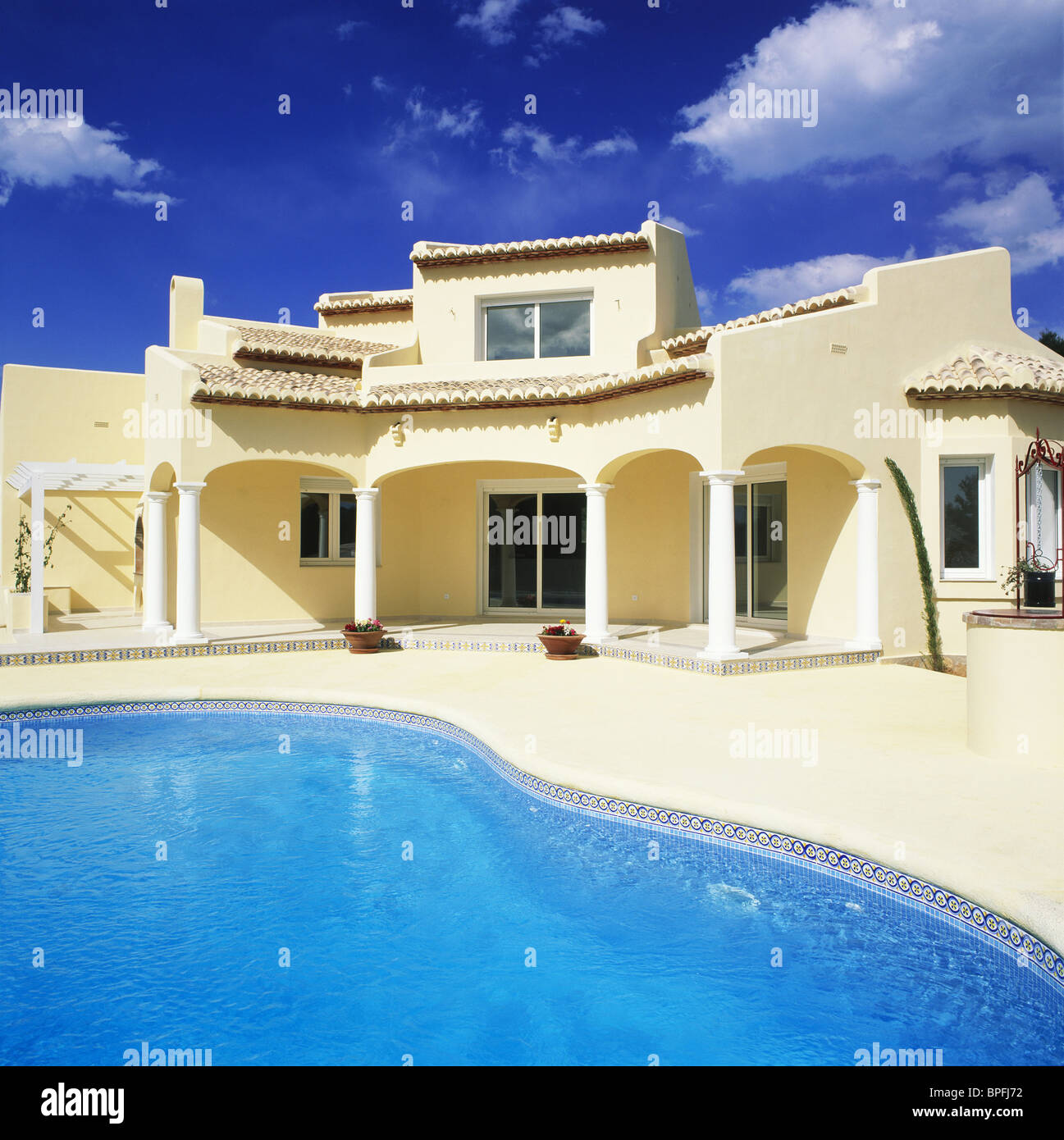 Holiday Home, Spain Stock Photo - Alamy