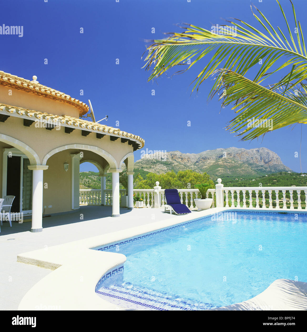 Holiday Home, Spain Stock Photo - Alamy