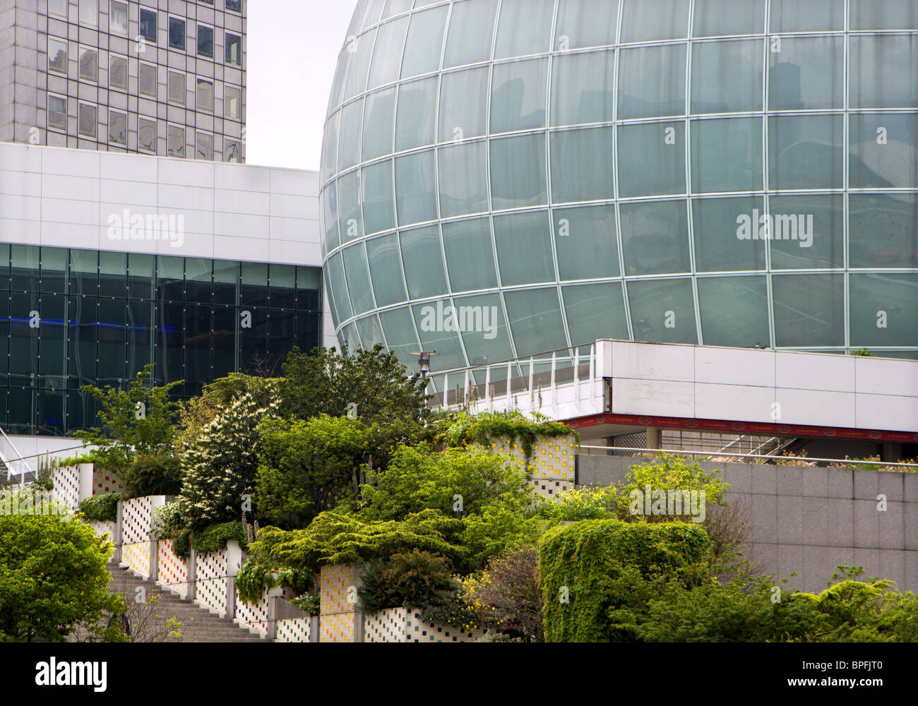 Paris - modern architecture from Defense Stock Photo - Alamy