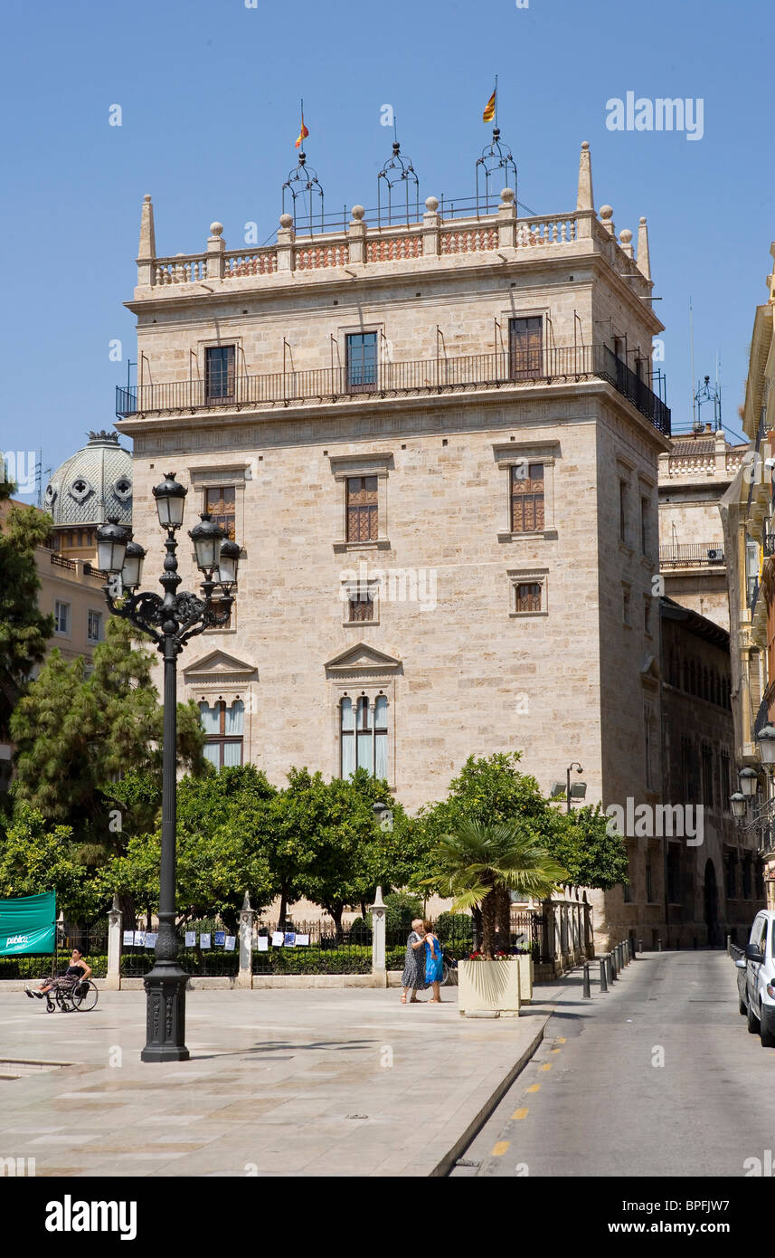 Palace of the Generalitat, Valencia, Spain Stock Photo - Alamy