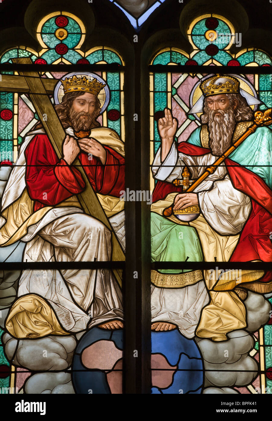 Father son holy spirit trinity hi-res stock photography and images - Alamy