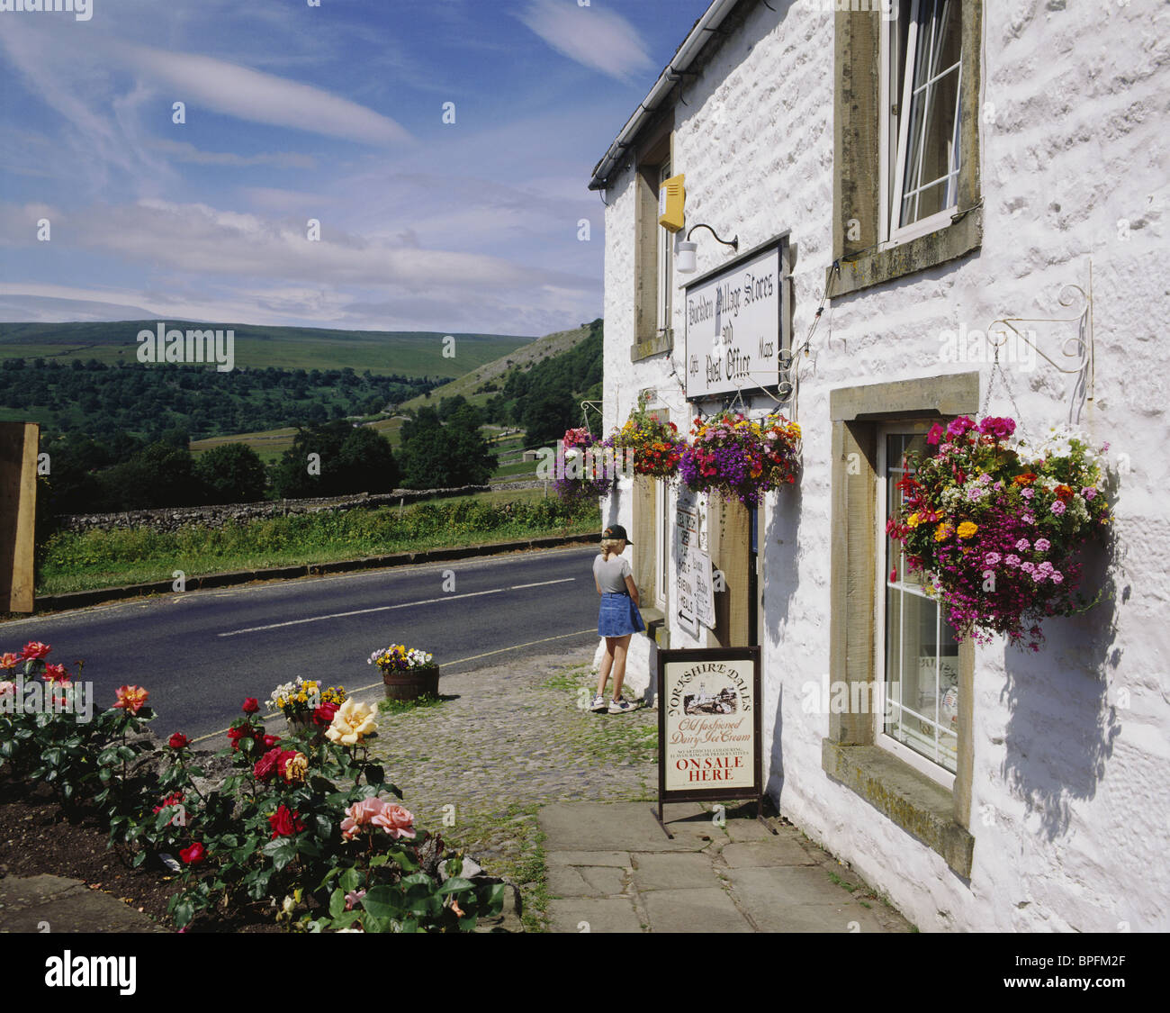 Buckden, Wharfedale, Yorkshire, England Stock Photo - Alamy