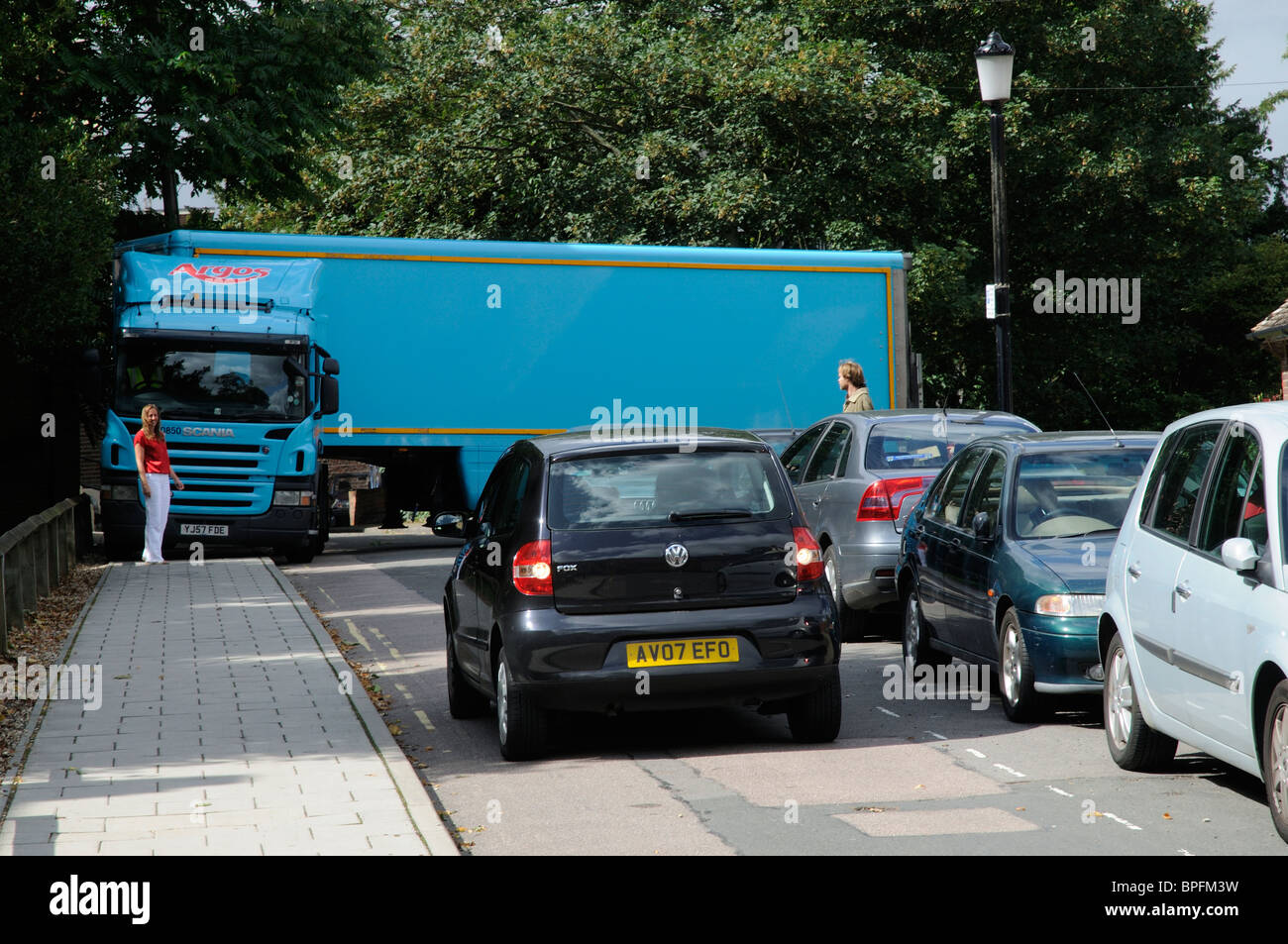 Argos delivery truck hi-res stock photography and images - Alamy