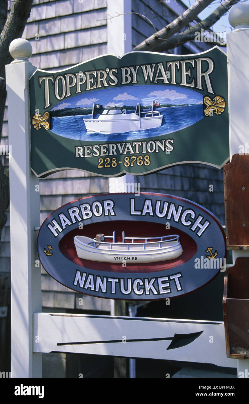 Nantucket signs hi-res stock photography and images - Alamy