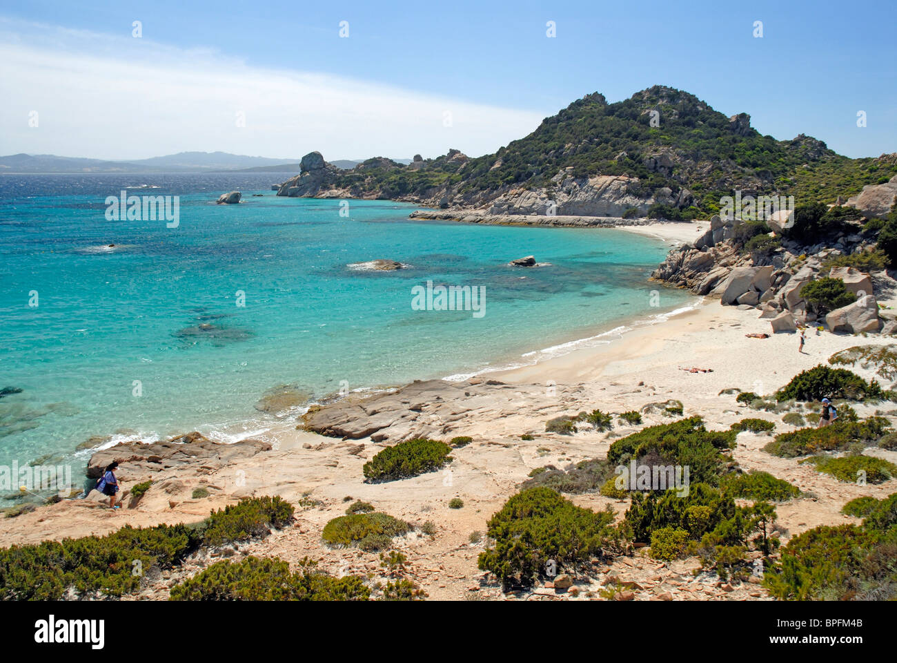 Isola Spargi, Sardinia, Italy Stock Photo - Alamy