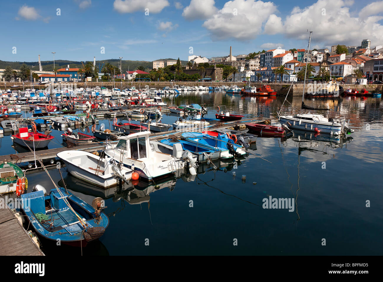 Port of Ferrol, La Coruña, Galicia, Spain Stock Photo - Alamy