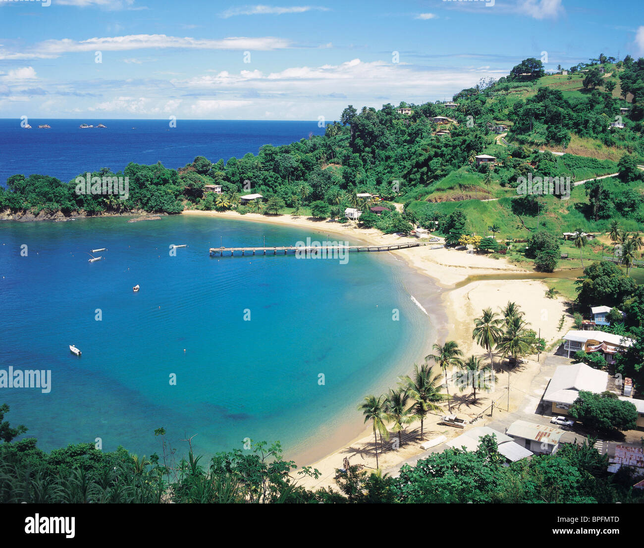 Parlatuvier bay, tobago hi-res stock photography and images - Alamy