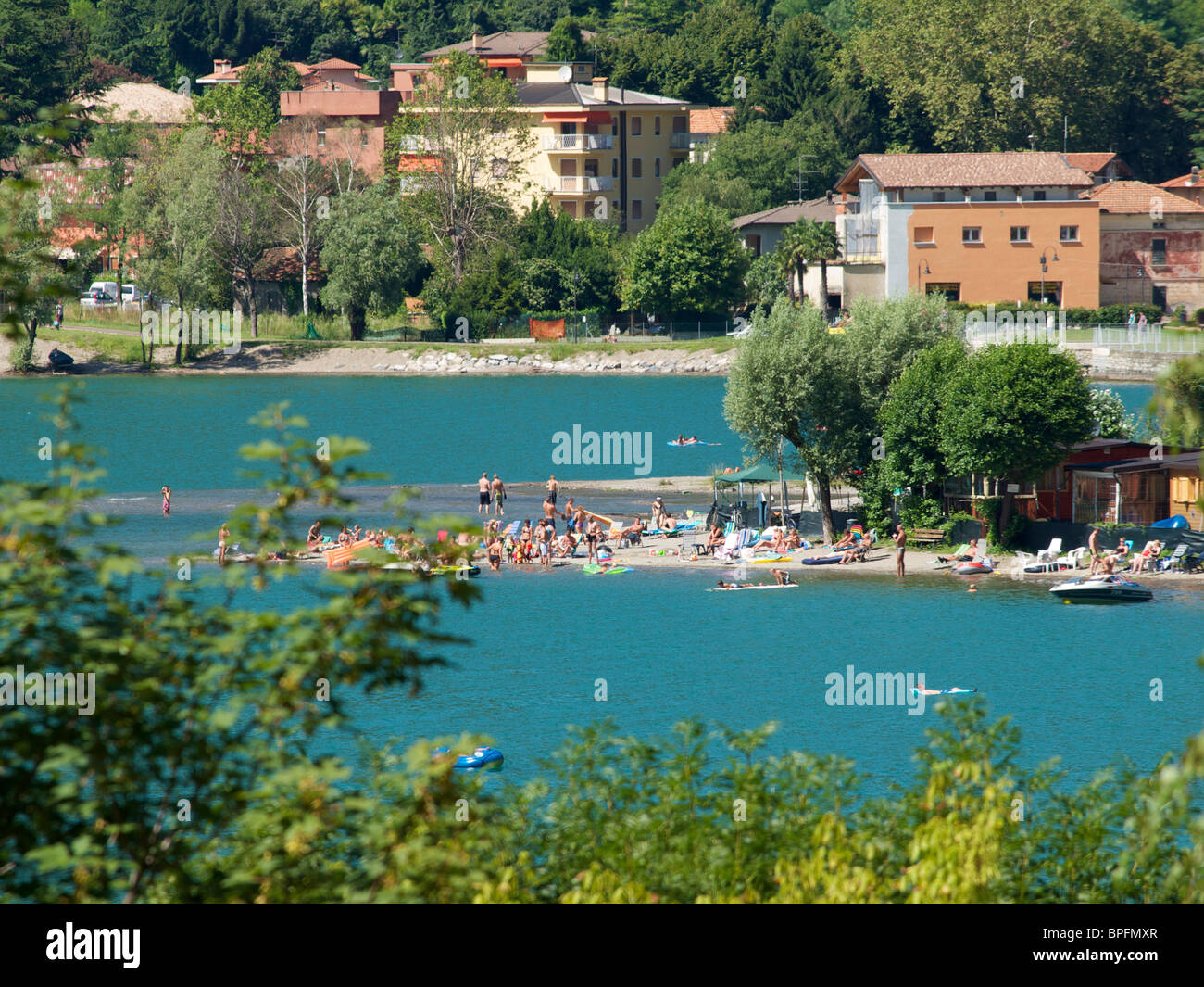 Lake lugano italy hi-res stock photography and images - Alamy