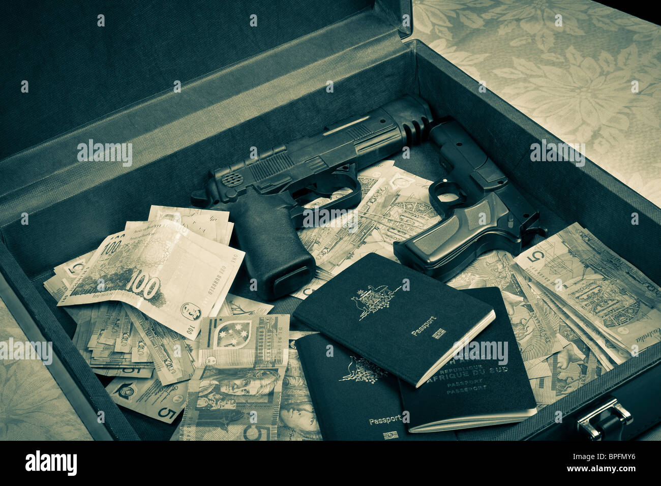 Guns And Money And Drugs Wallpaper