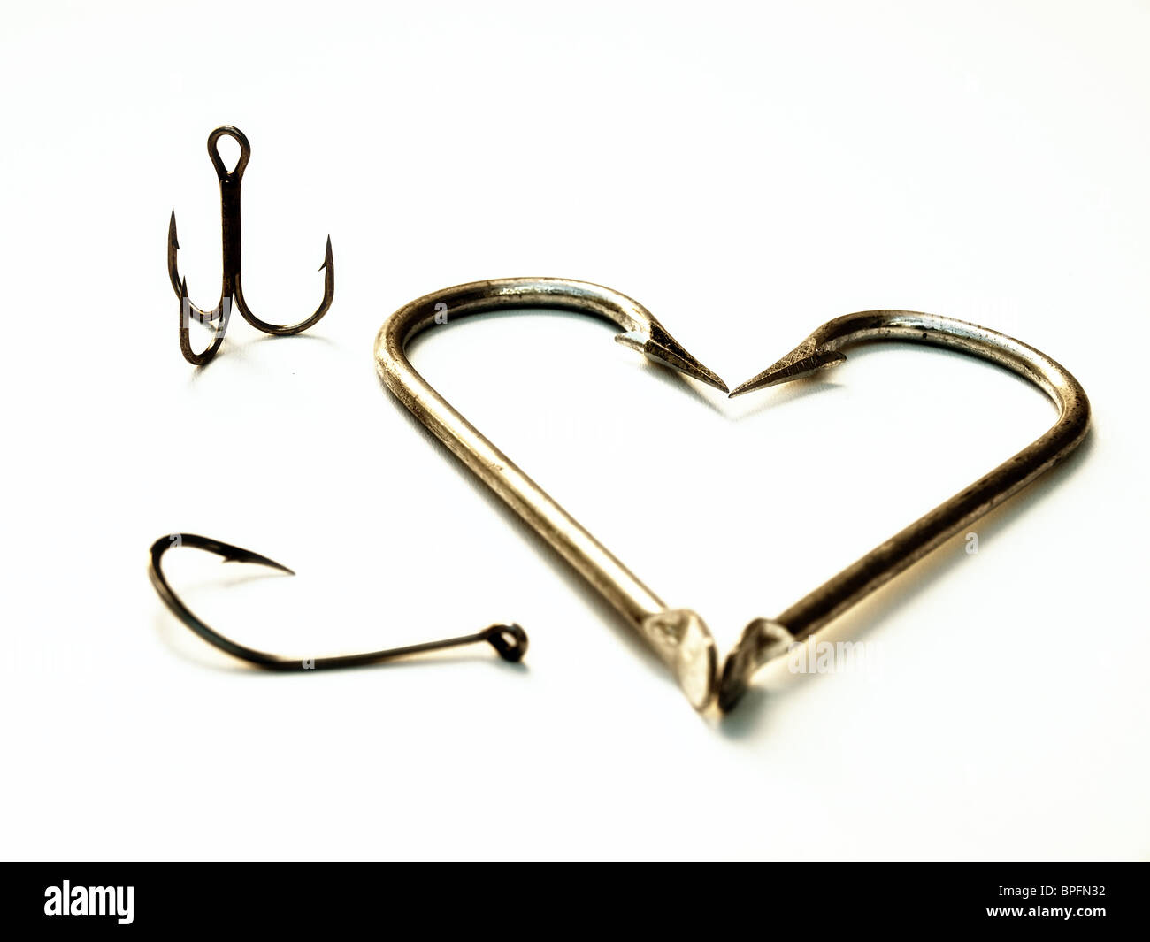 Vintage fish hooks hi-res stock photography and images - Alamy