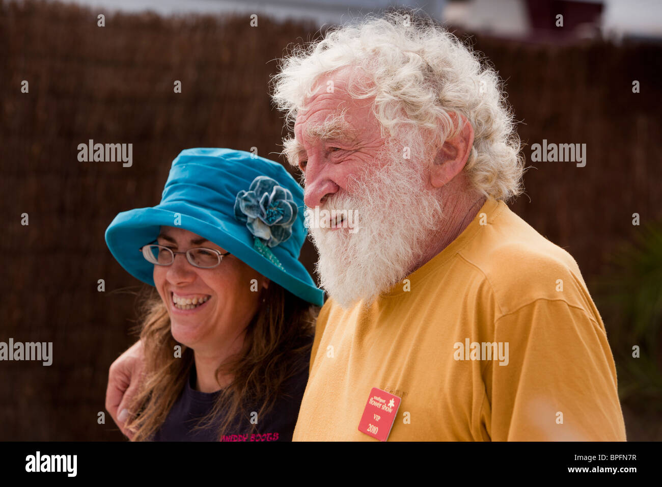 UK, England, Merseyside, Southport Flower Show, botanist Dr David ...