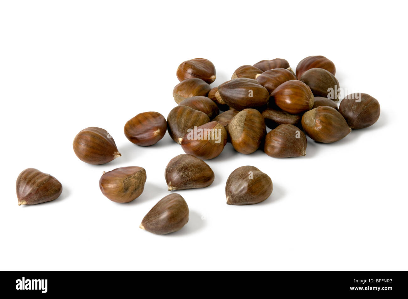 A selection of cobnuts Stock Photo - Alamy