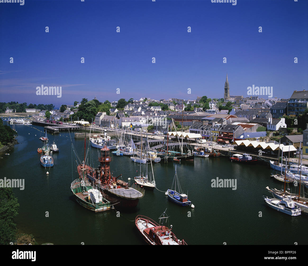 Douarnenez, Brittany, France Stock Photo - Alamy