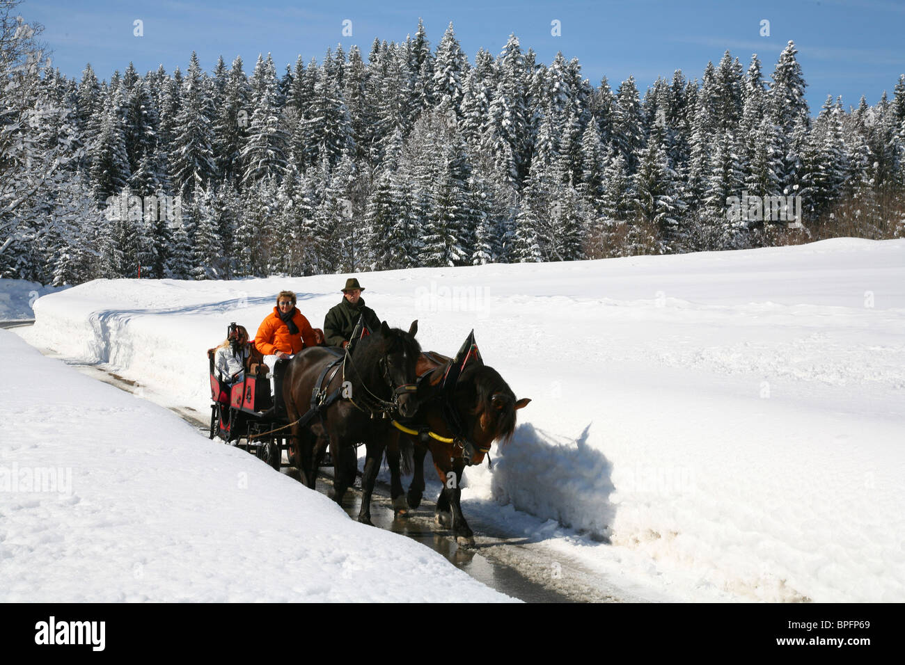 Sleighride hi-res stock photography and images - Alamy