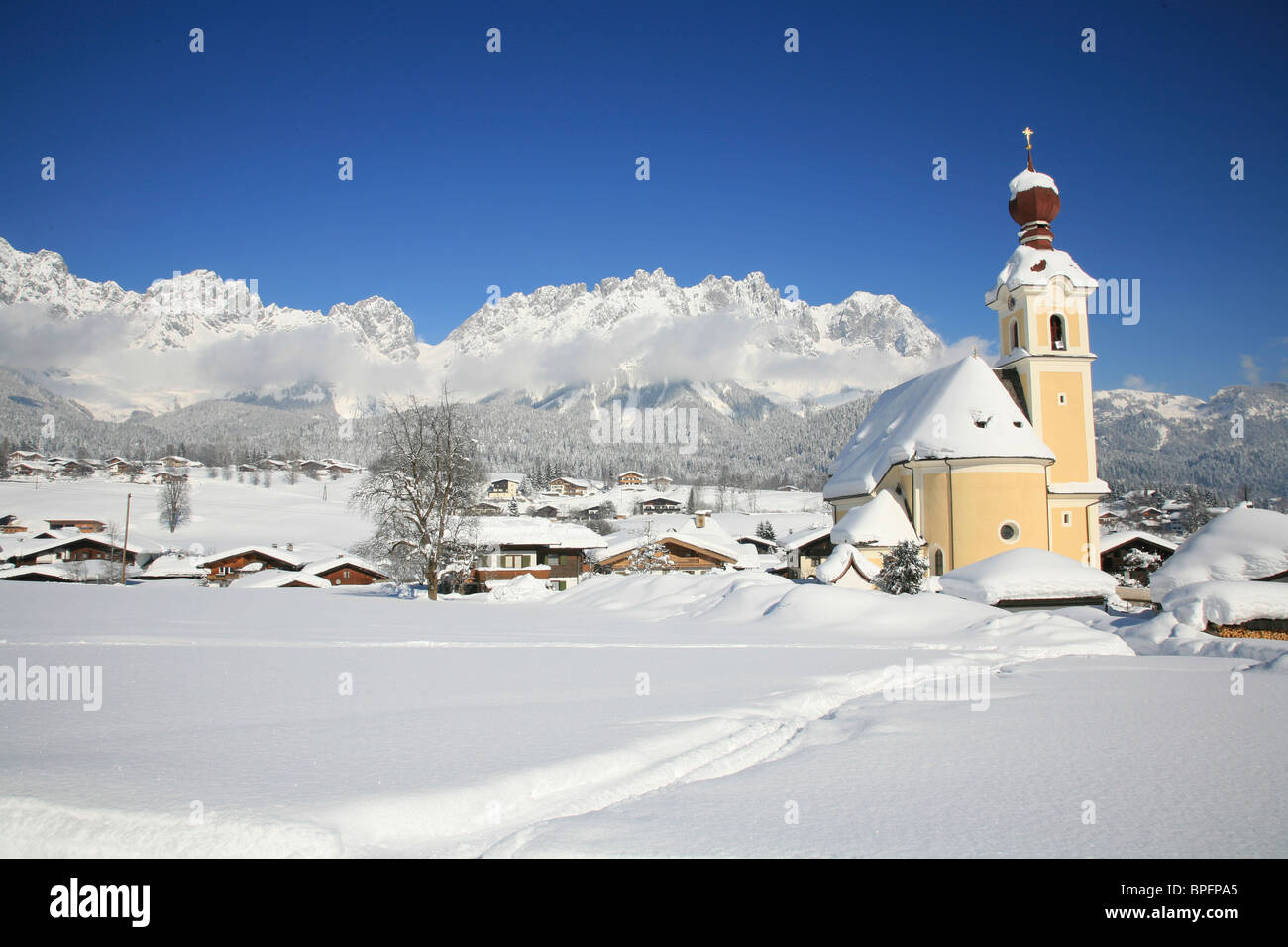 Going, Tirol, Austria Stock Photo - Alamy