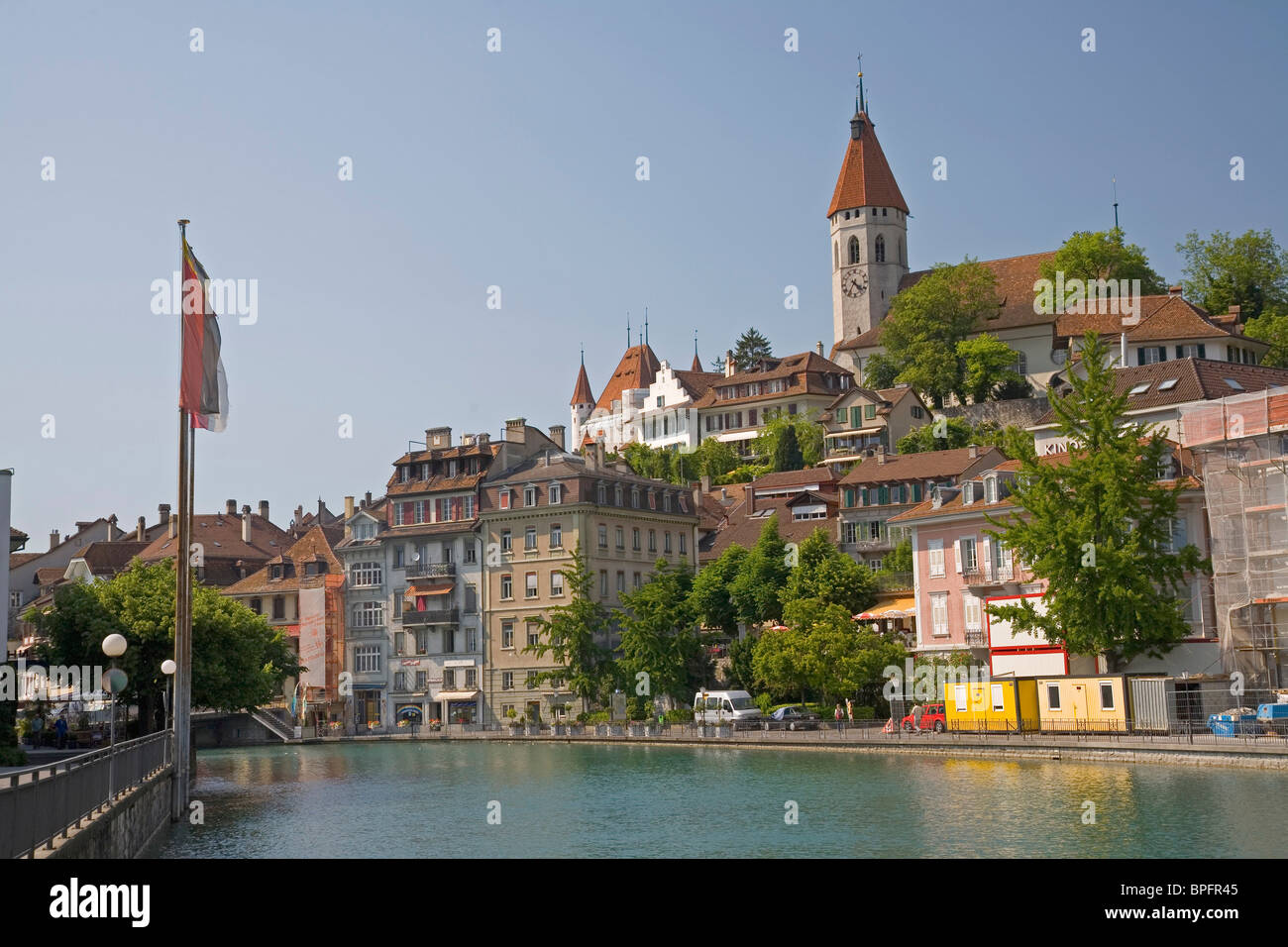 Thun;Lake Thun;Bernese Oberland;Switzerland Stock Photo - Alamy