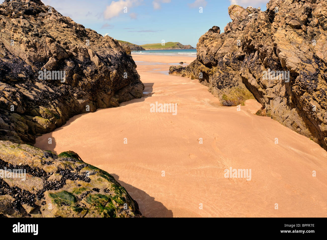 Sango Bay near Durness in the Scottish Highlands Stock Photo - Alamy