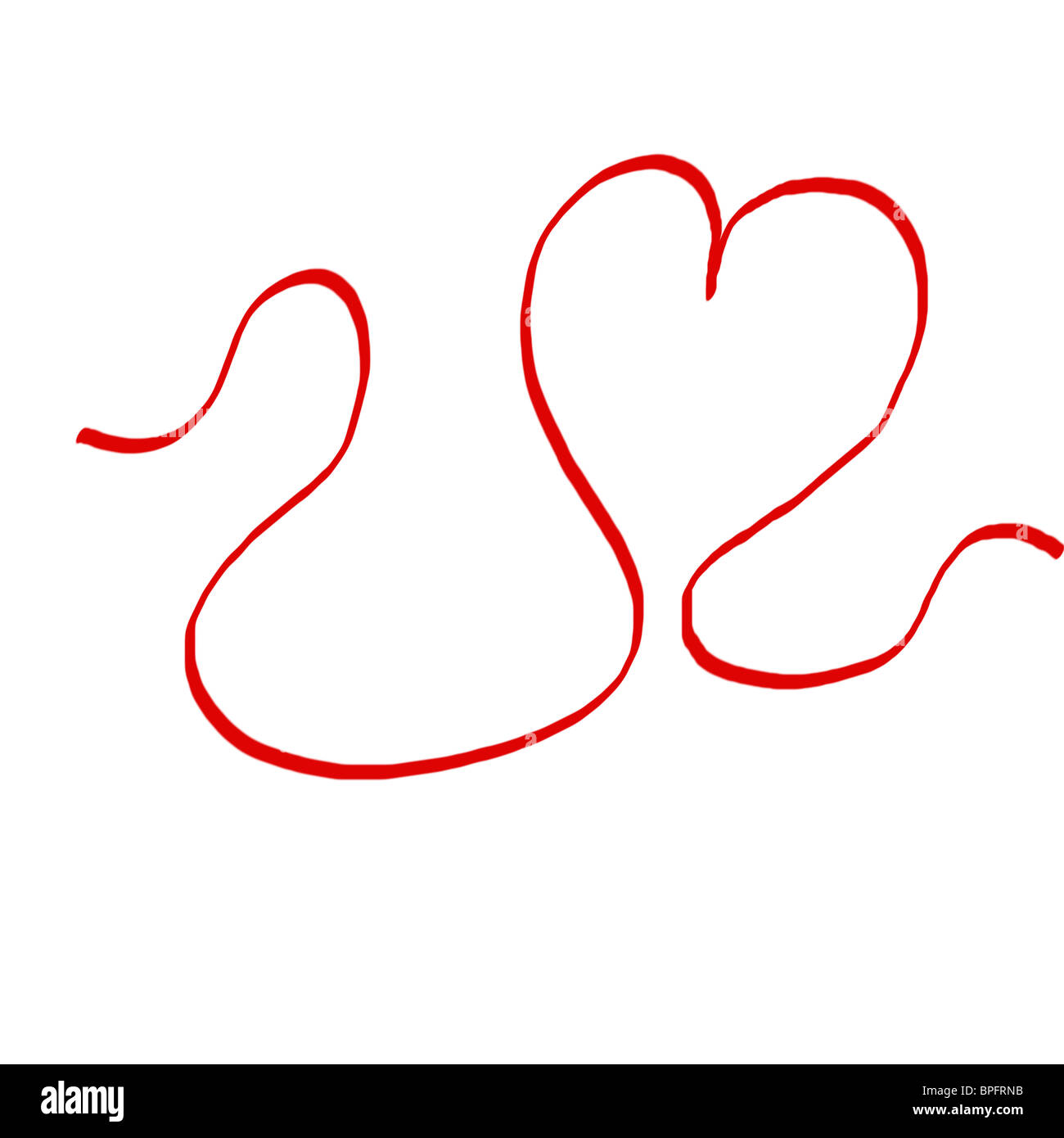 Love abstract image isolated on a white background Stock Photo - Alamy