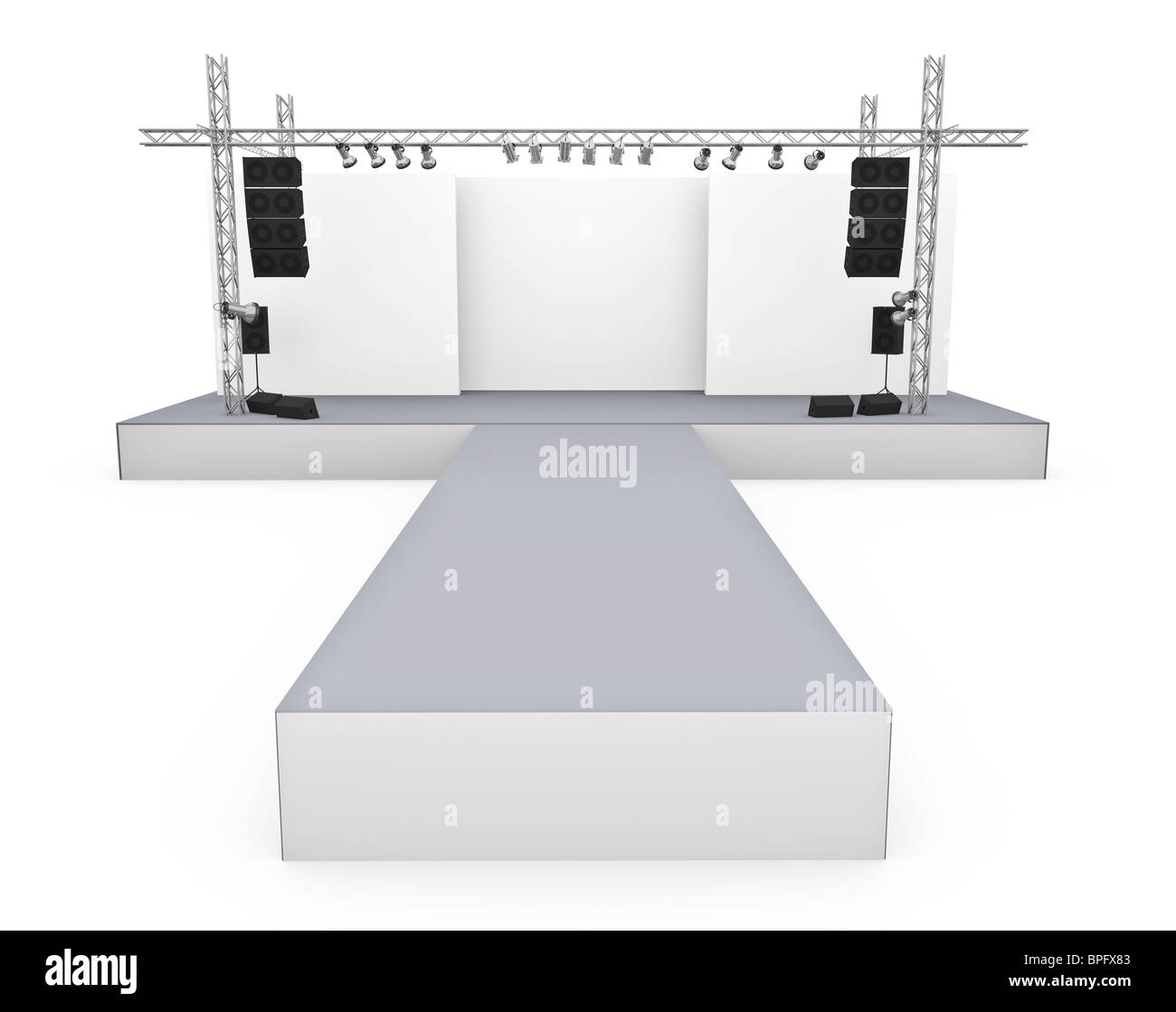 Empty catwalk Cut Out Stock Images & Pictures - Alamy