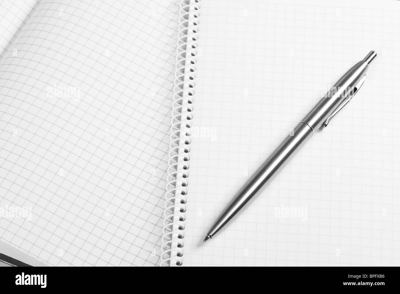 handle with a notebook Stock Photo - Alamy