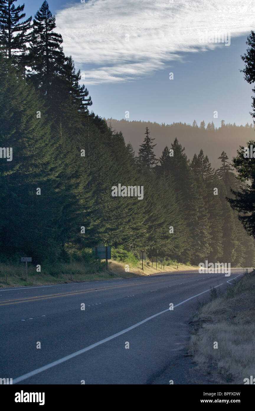 Route 99 along the California coast Stock Photo - Alamy
