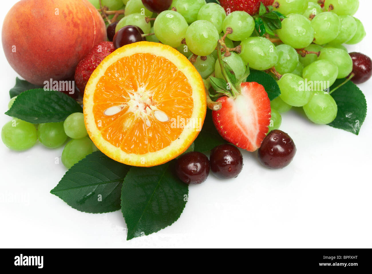 Still-life of fresh fruit Stock Photo - Alamy