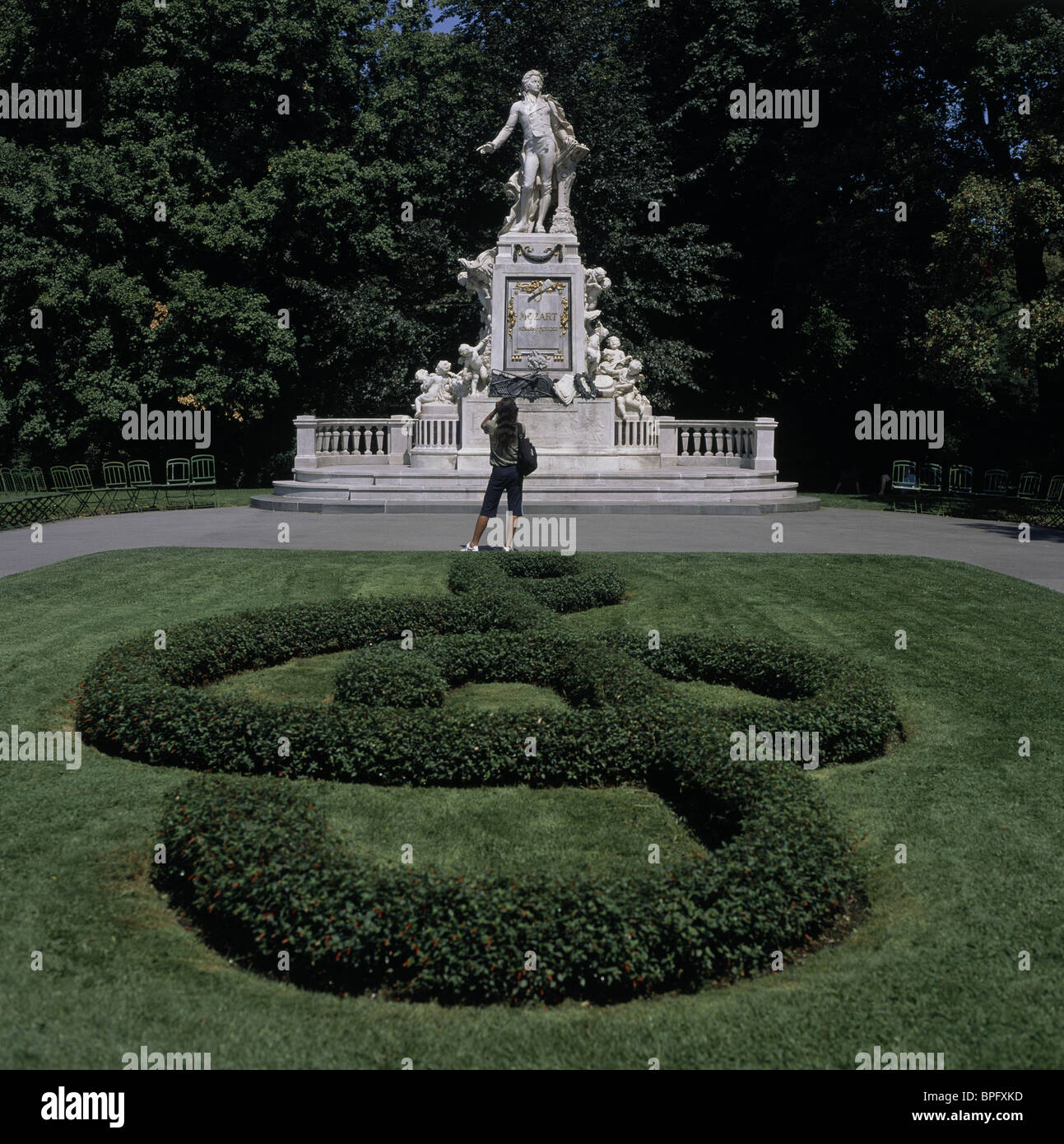 Mozart Memorial , Vienna, Austria Stock Photo - Alamy