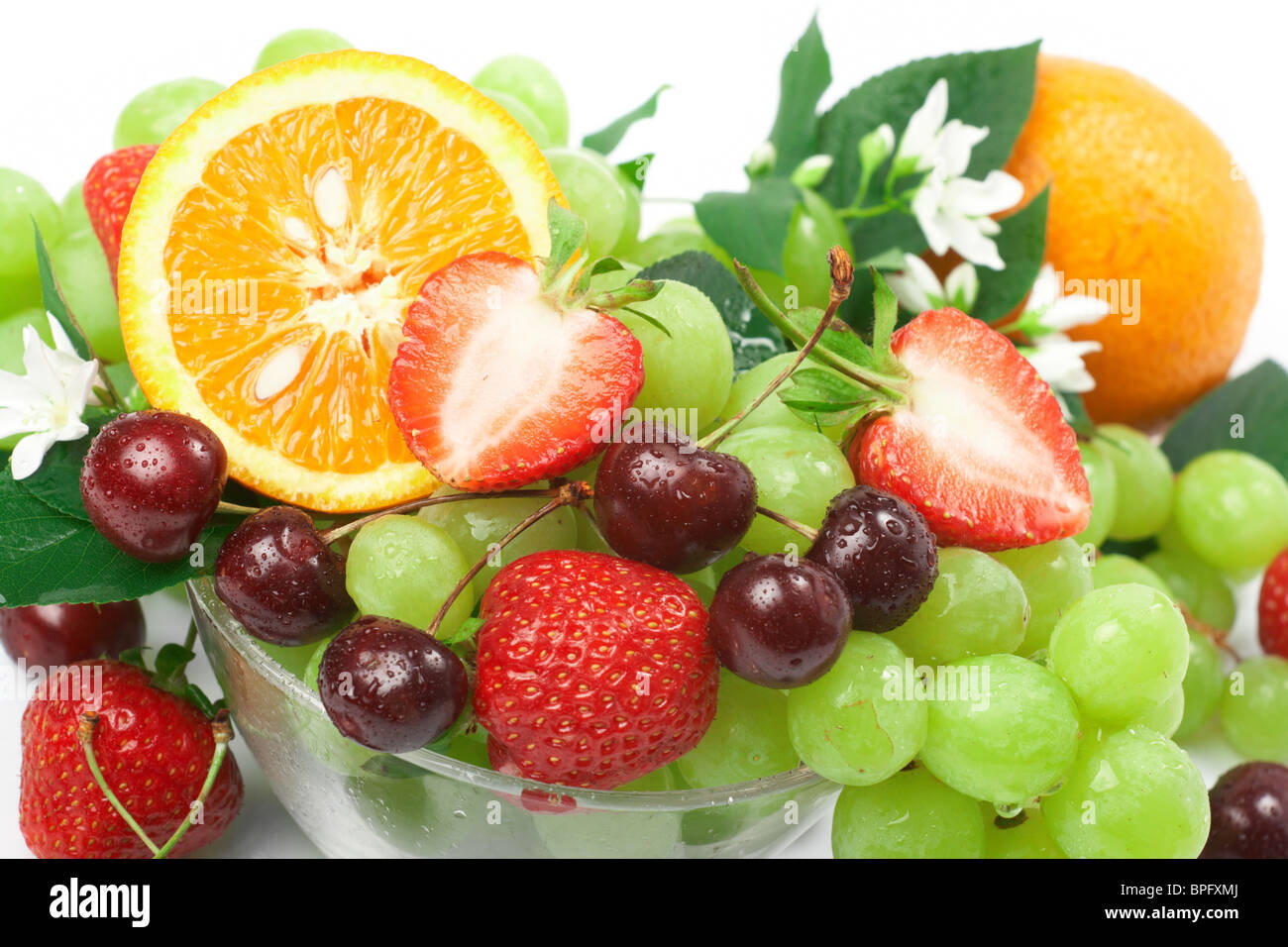 Still-life of fresh fruit Stock Photo - Alamy