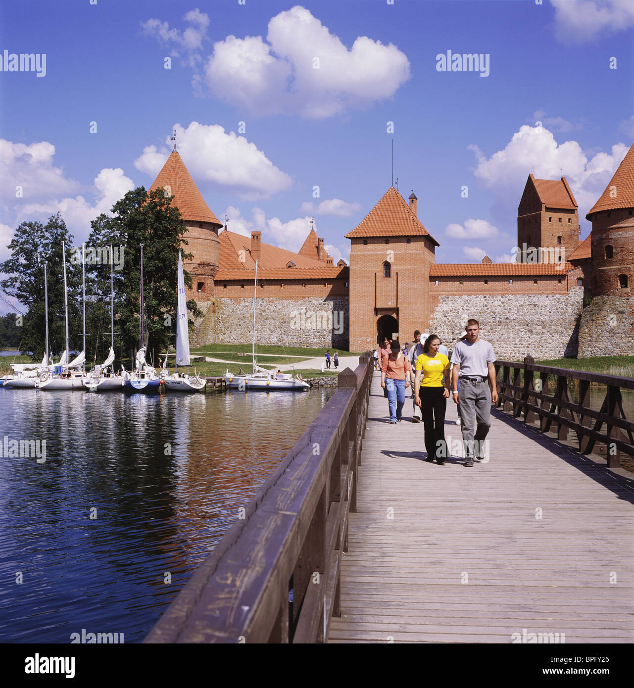 Castle trakai hi-res stock photography and images - Alamy