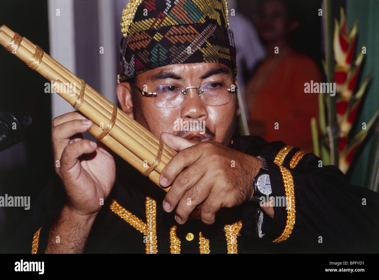 Traditional Musician, Malaysia Stock Photo - Alamy