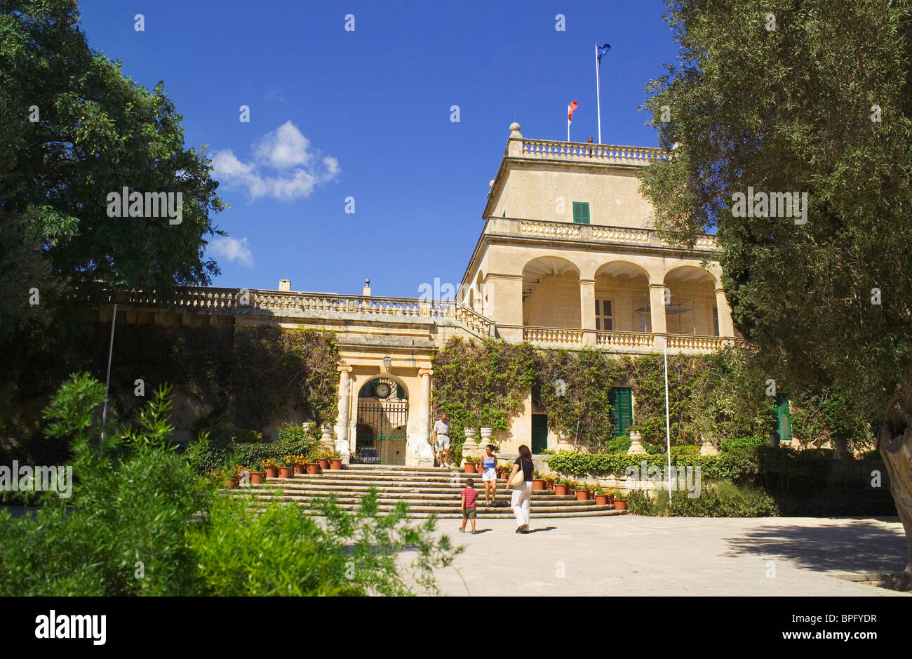 San Anton Gardens and Palace, Attard, Malta Stock Photo - Alamy