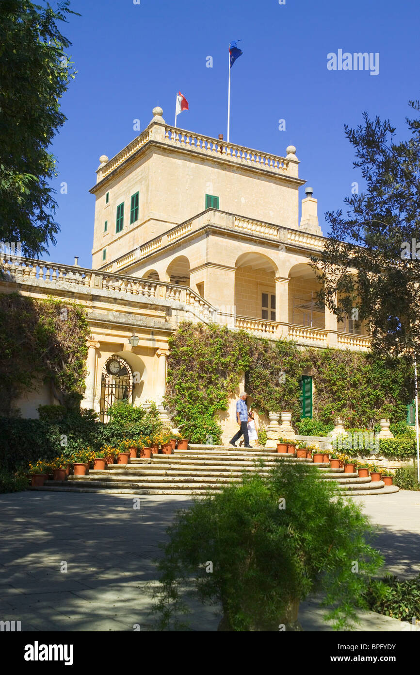 San Anton Gardens and Palace, Attard, Malta Stock Photo - Alamy