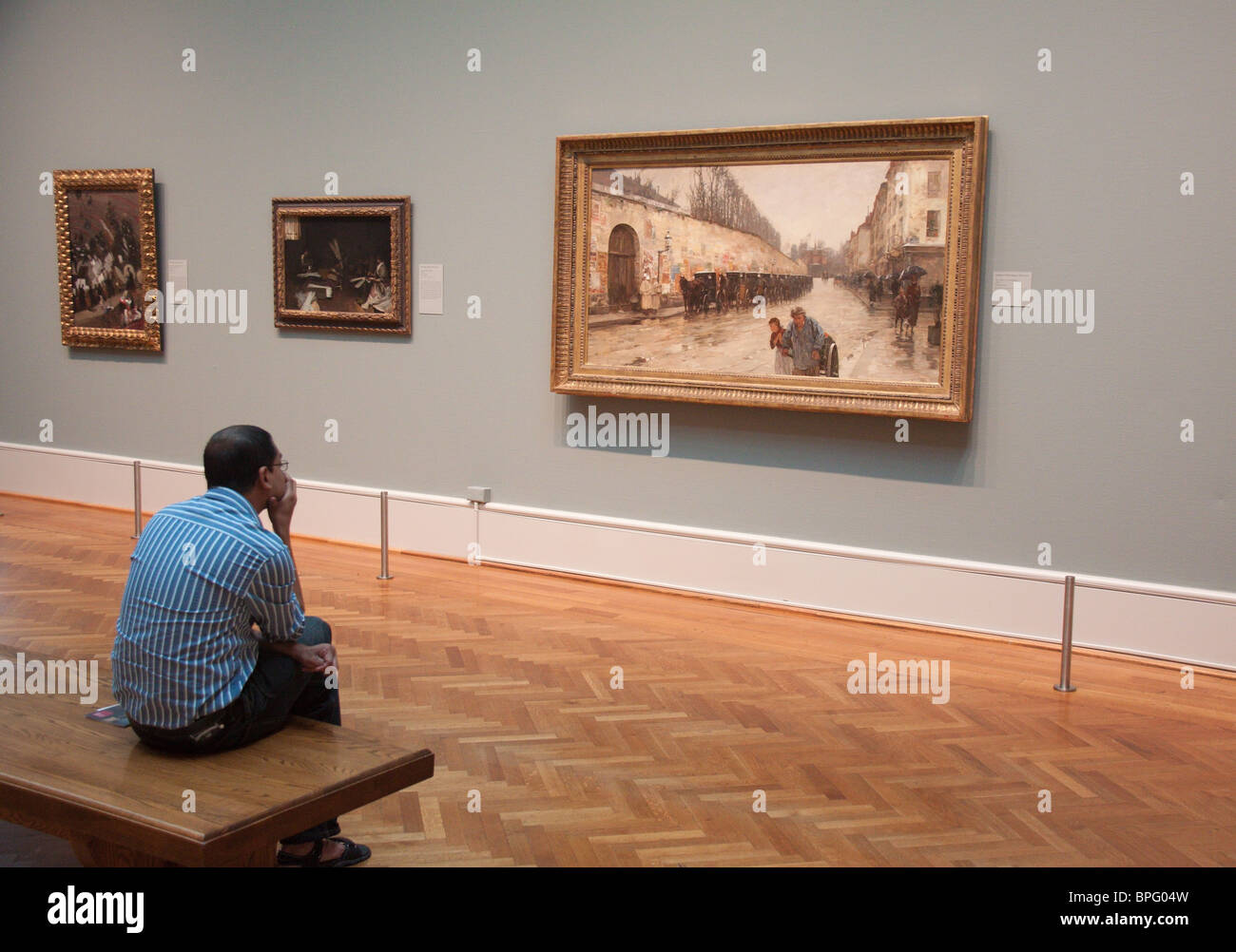 Art institute of chicago gallery hi-res stock photography and images ...