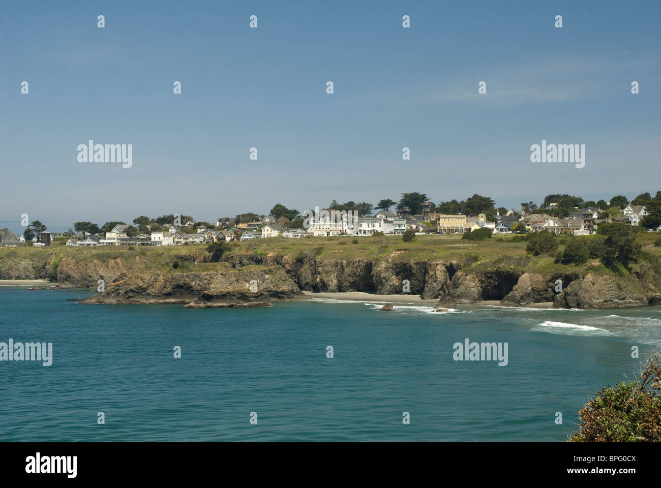 Coastal town mendocino california hi-res stock photography and images ...