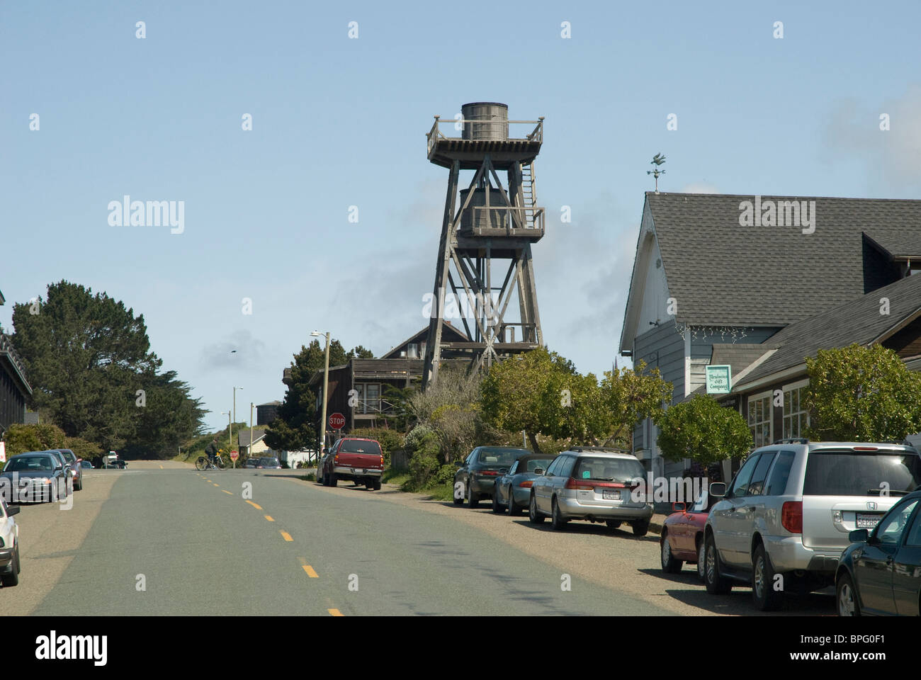 Coastal town mendocino california hi-res stock photography and images ...