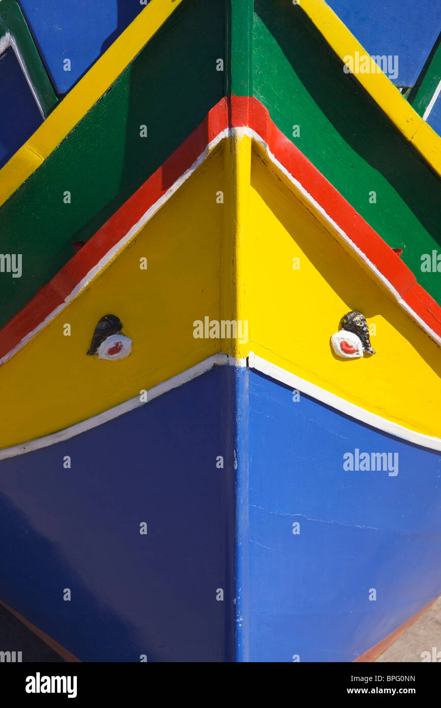 Luzzu Fishing Boat, Gozo, Malta Stock Photo - Alamy