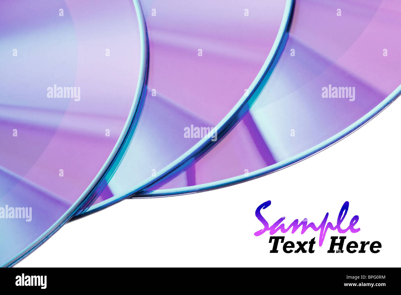 Set of DVDs Stock Photo - Alamy