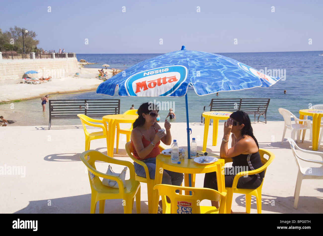 St Thomas's Bay, Marsascala, Malta Stock Photo - Alamy