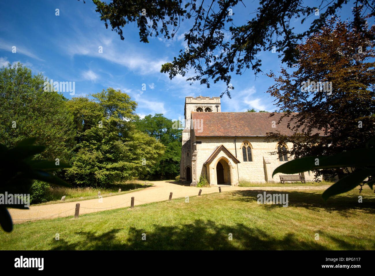 Eling church hi-res stock photography and images - Alamy