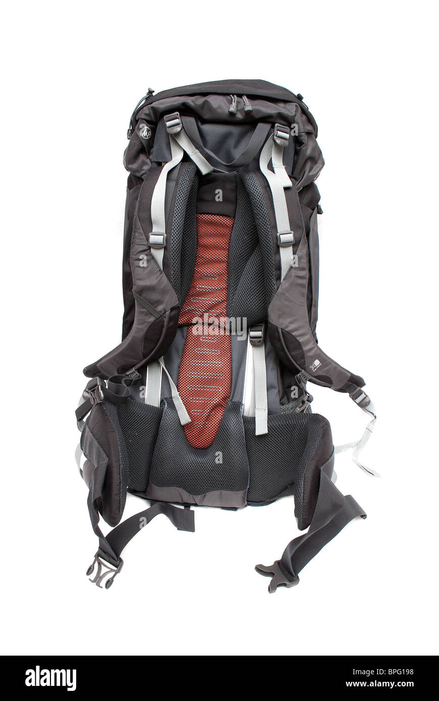 Back of an isolated rucksack Stock Photo - Alamy