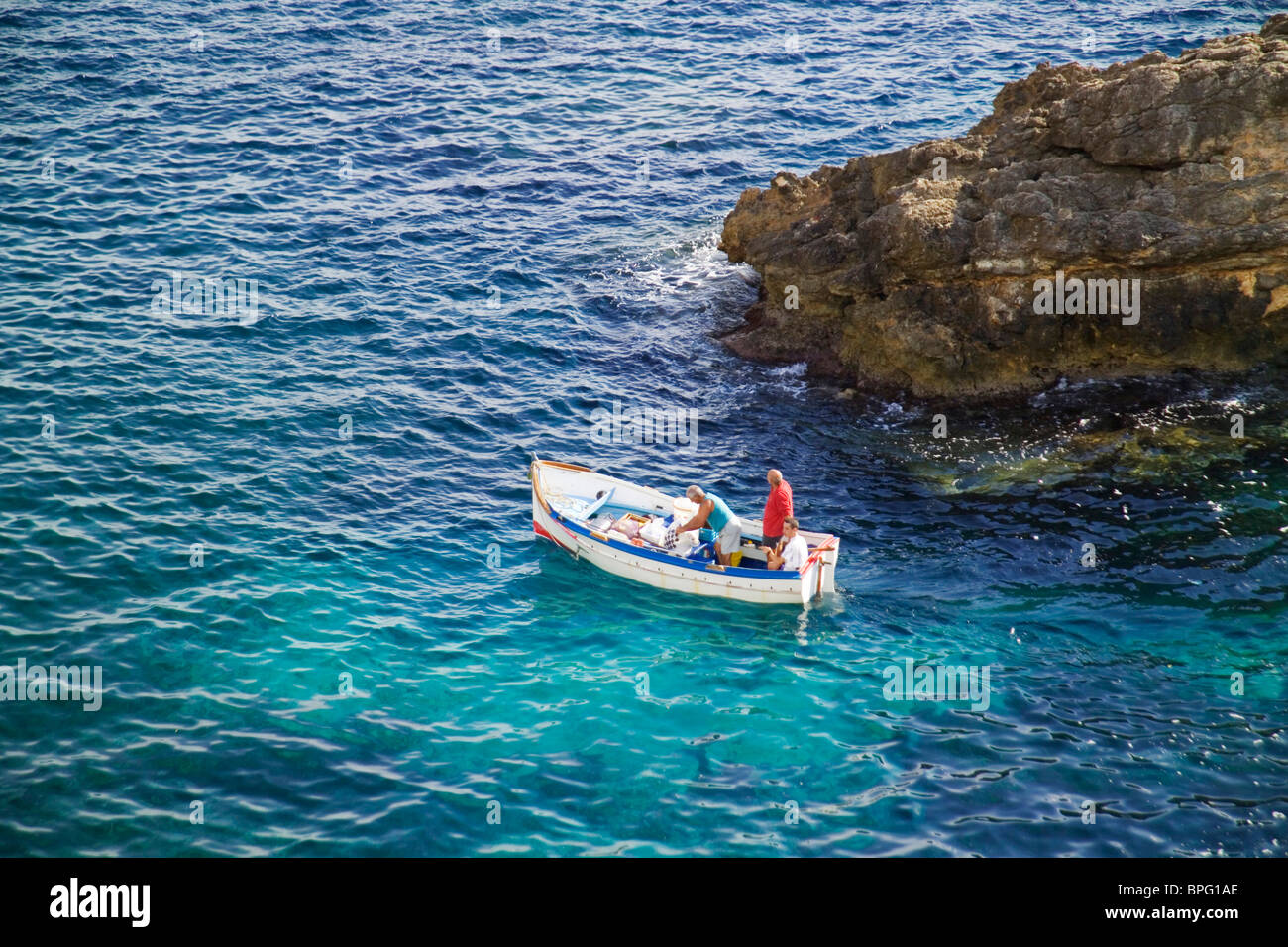 Ghar Lapsi, Malta Stock Photo - Alamy