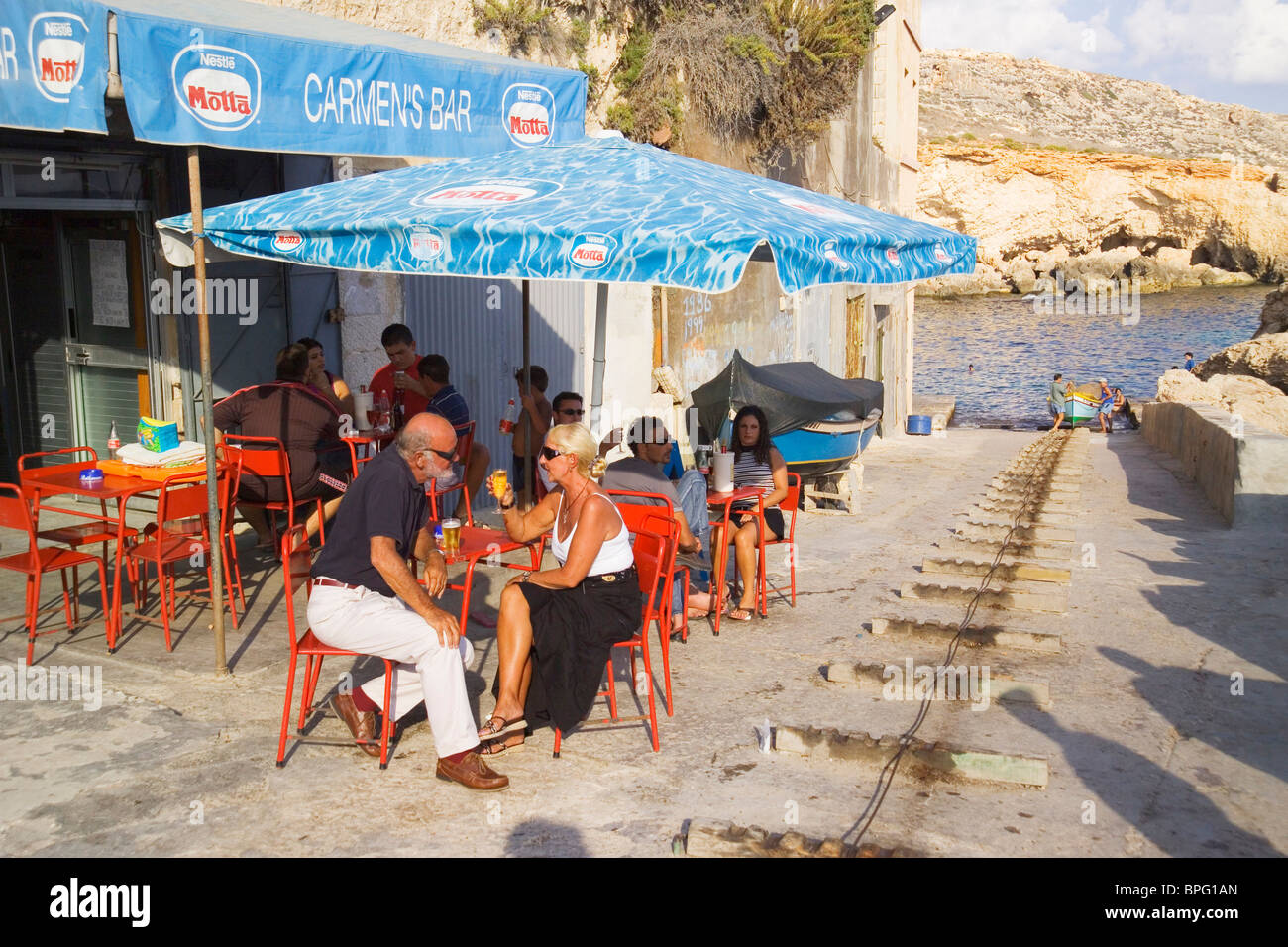 Ghar Lapsi, Malta Stock Photo - Alamy