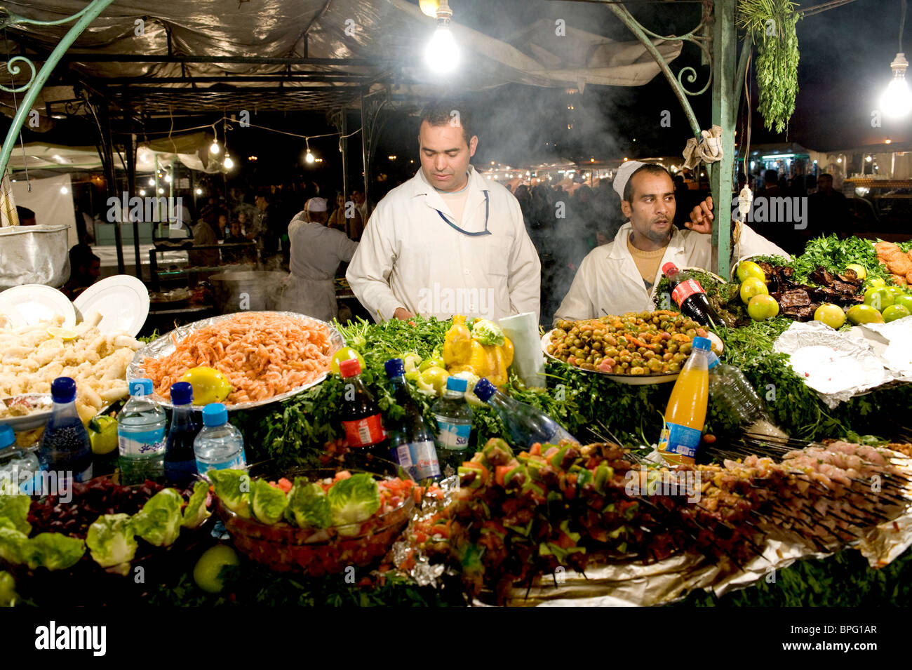 Marrakesh food market hi-res stock photography and images - Alamy