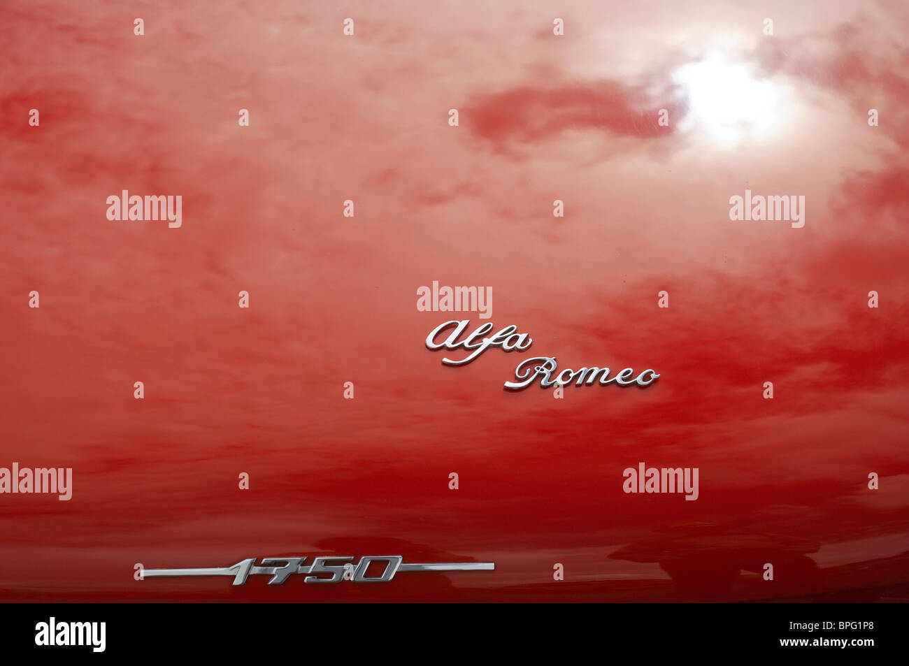 Close-up view of an Alfa Romeo classic car, England, UK Stock Photo - Alamy