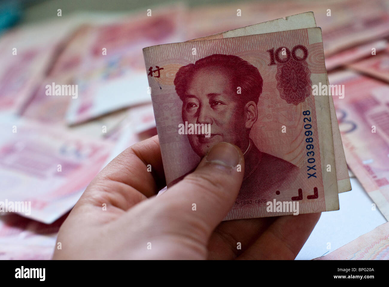 100 Renminbi Yuan Chinese Currency High Resolution Stock Photography ...