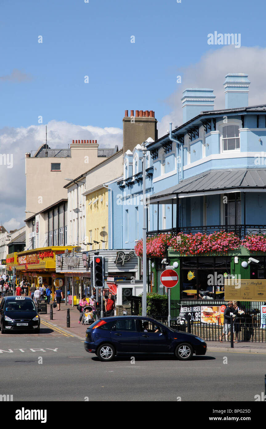 Clacton on Sea Essex England An East Anglia seaside resort & street ...